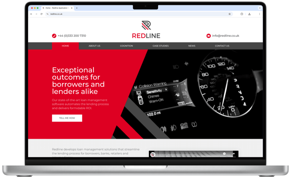 Redline and Bonafidee - Branding, Print Design and Custom Website
